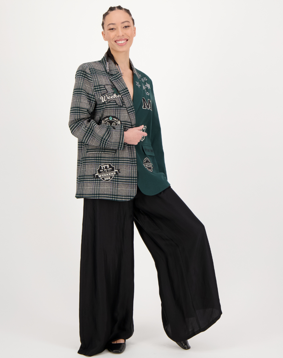 Morgan Jacket Emerald Checks – Me369
