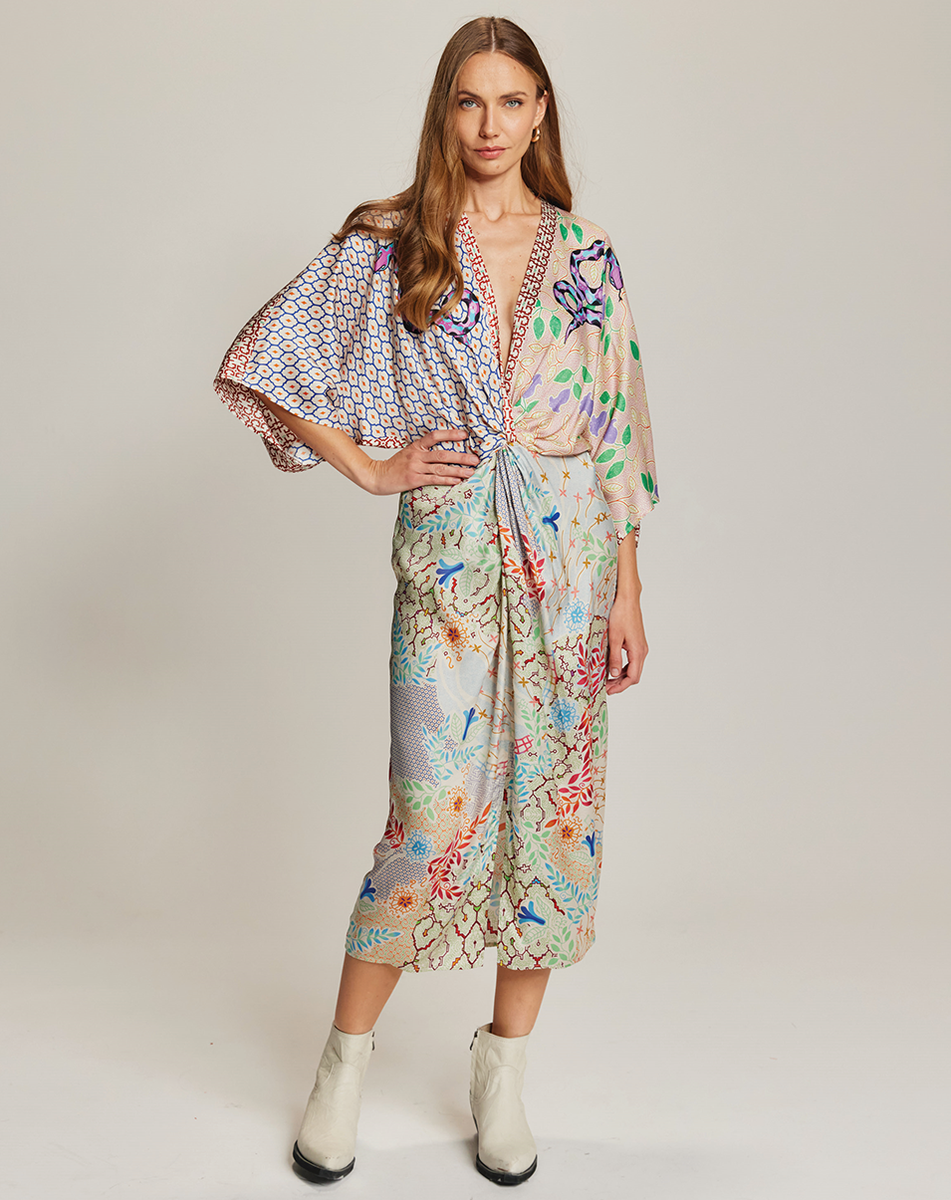 Camila Shipibo Twisted Dress – Me369